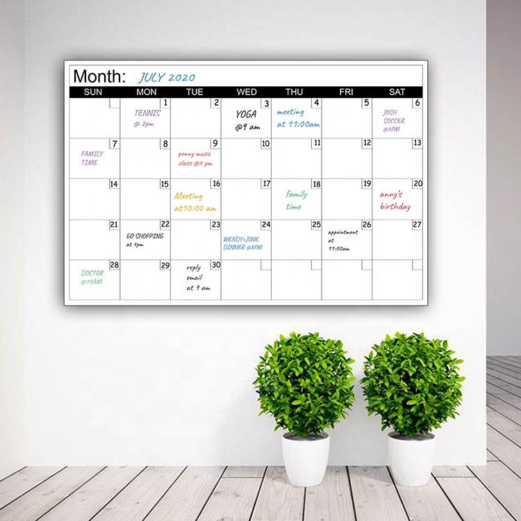 Custom planner premium large posters calenda