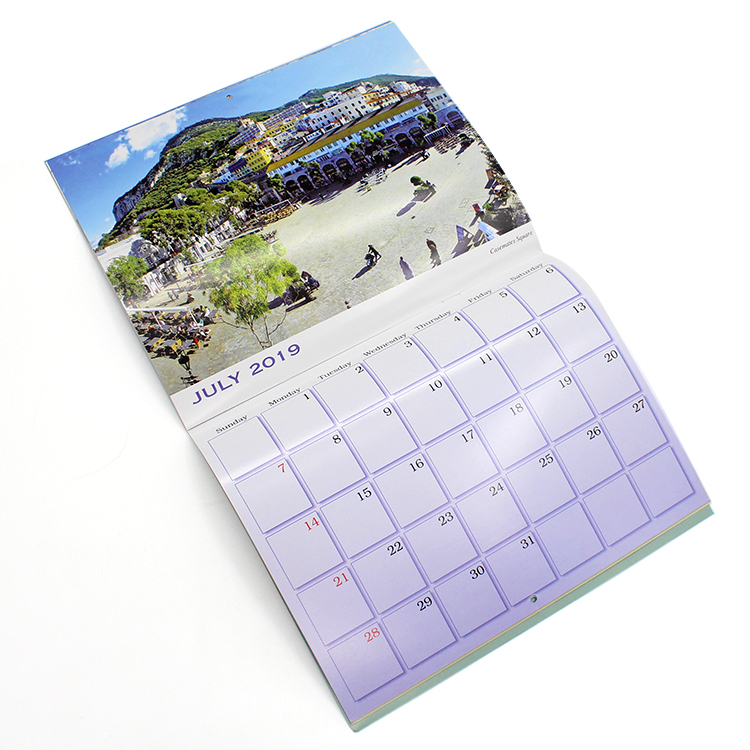 Perpetual custom big jumbo wall calendar