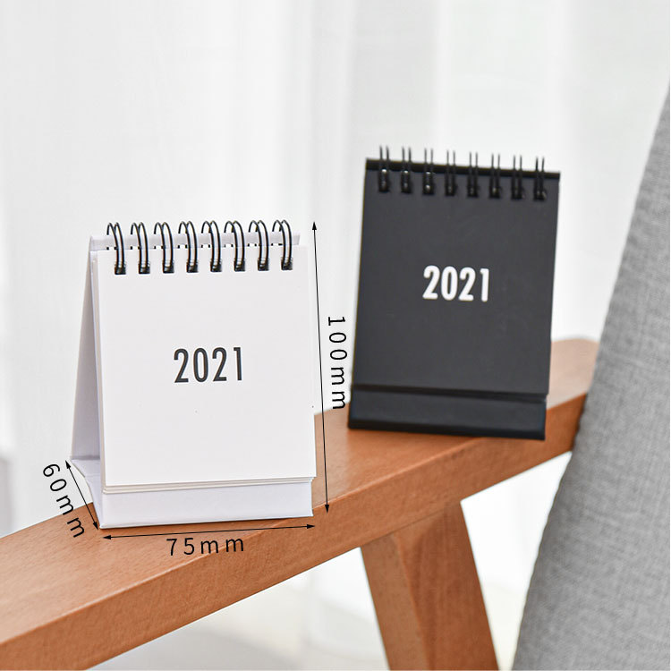 Personalize classic monthly paper pocket calendar