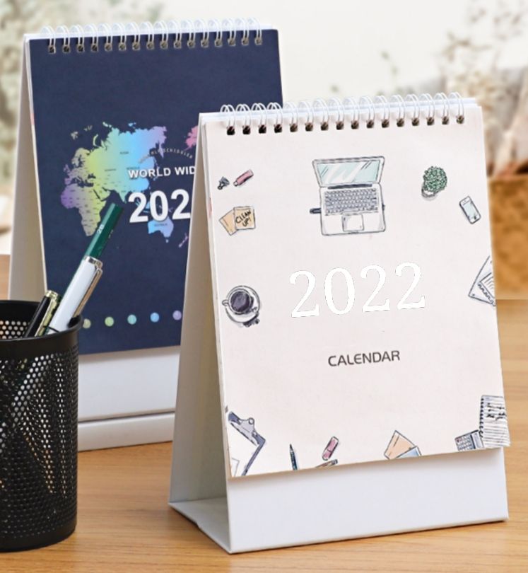 Promotional personalized table desk calendar