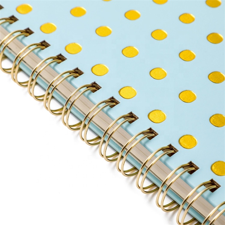 Student diary project notebook leather calendar